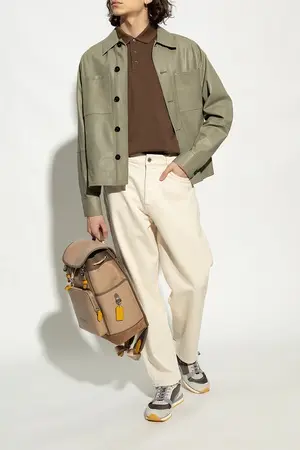 Emporio Armani Paneled Low-top Sneakers