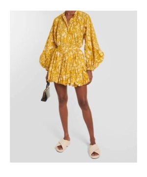 JIL SANDER Floral Miniskirt