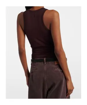 Magda Butrym Sleeveless Knotted Vest - Black