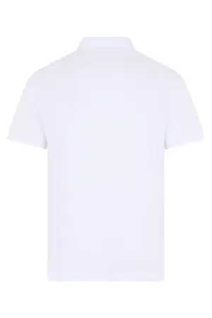 Stone Island Logo-patch Polo Shirt - White