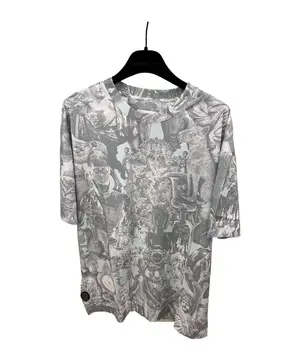 Givenchy T-shirt In Cotton With Hubert Objects Print