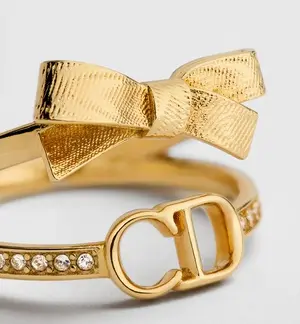 Dior Cd Bow Ring