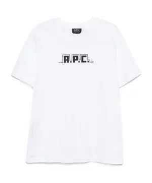 A.p.c. Logo Printed Crewneck T-shirt