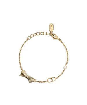 Dior Cd Bow Bracelet - Yellow