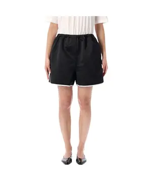 THE FRANKIE SHOP Adia Contrast Trim Boxer Shorts