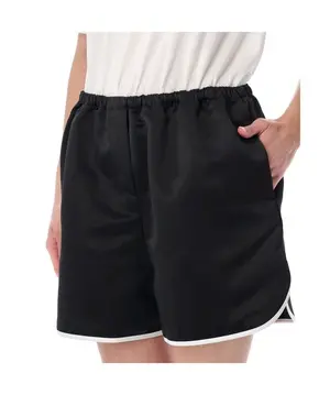 THE FRANKIE SHOP Adia Contrast Trim Boxer Shorts