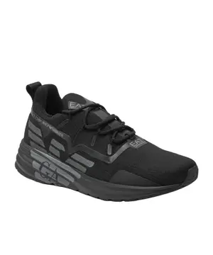 EA7 Eagle Logo Low-top Lace-up Sneakers