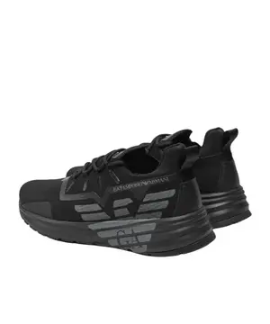 EA7 Eagle Logo Low-top Lace-up Sneakers