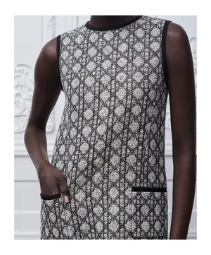 Dior Short Macrocannage Dress