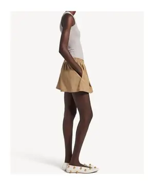 Balenciaga A-line Boxer Shorts In Sand