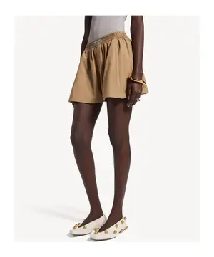 Balenciaga A-line Boxer Shorts In Sand