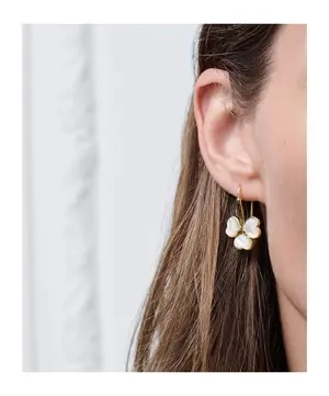 Dior Sparkling Clover Earrings