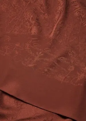Loro Piana Albero Della Vita Scarf