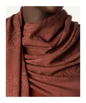 Loro Piana Albero Della Vita Scarf