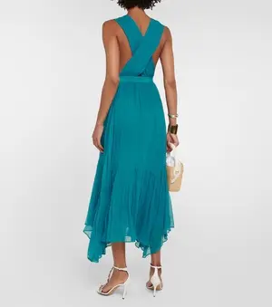 Ulla Johnson Silk Chiffon Mid-length Dress