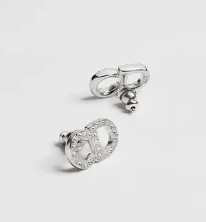 Dior Cd Signature Stud Earrings