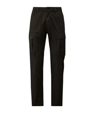 C.P. COMPANY Casual Pants With Belt Loops - Black