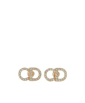 Dior Cd Signature Stud Earrings