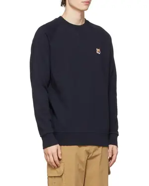 Maison Kitsuné Fox Head Patch Sweatshirt