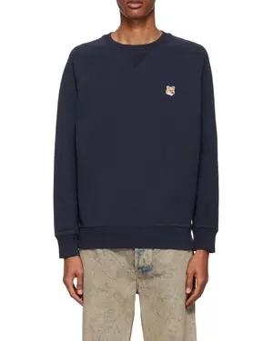 Maison Kitsuné Fox Head Patch Sweatshirt