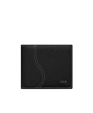 Dior Saddle Wallet - Black