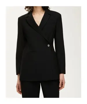 IBLUES Notched-lapel Double-breasted Blazer