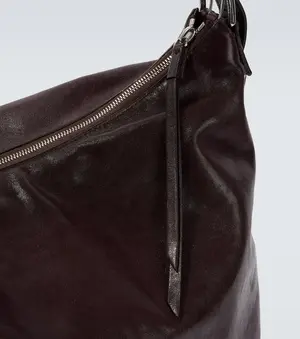 LEMAIRE Zippered Leather Shoulder Bag