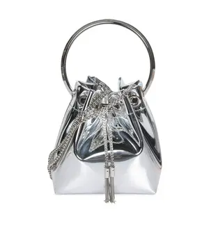 JIMMY CHOO Bon Bon Bucket Bag - Metallic