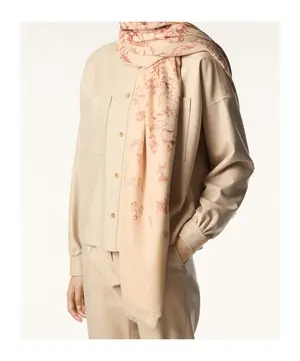 Loro Piana Albero Della Vita Maxi Stole