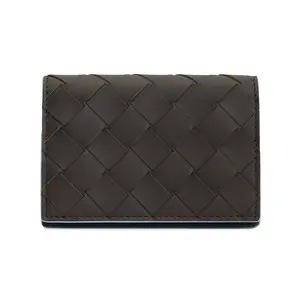 Bottega Veneta Logo Card Holder - Black
