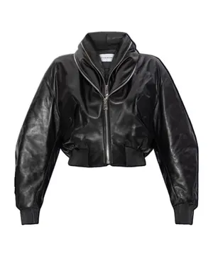 Givenchy Shawl Collar Zip-up Bomber Jacket