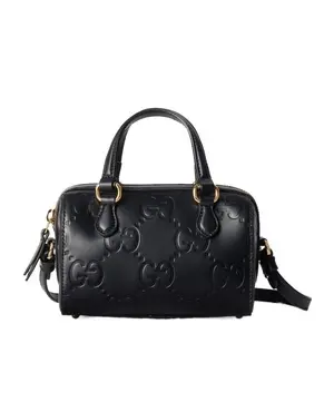 Gucci Gg Embossed Leather Mini Bag