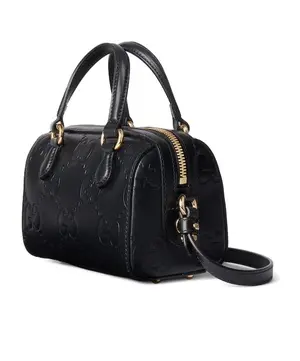 Gucci Gg Embossed Leather Mini Bag