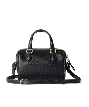 Gucci Gg Embossed Leather Mini Bag