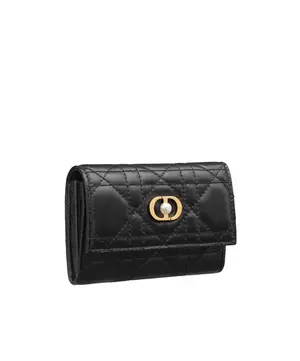 Dior Jolie Glycine Wallet - Black