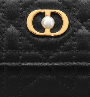 Dior Jolie Glycine Wallet - Black