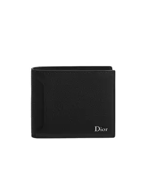 Dior Archie Bifold Wallet - Black