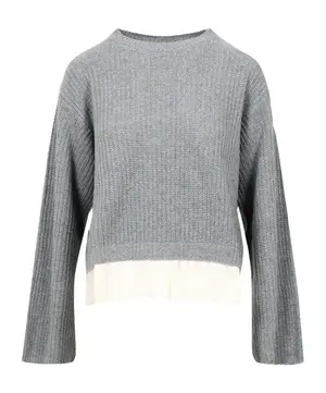 KAOS Patchwork Sweater - Gray