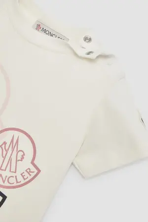 Moncler Crewneck T-shirt With Logo Print