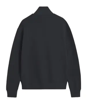 Maison Kitsuné Double Fox Head Half Zip Sweatshirt