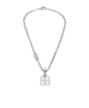 Balenciaga Nano Thin Necklace - Silver