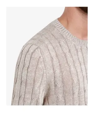 GRAN SASSO Long-sleeved Sweater With Round Neck And Ribbed Accents