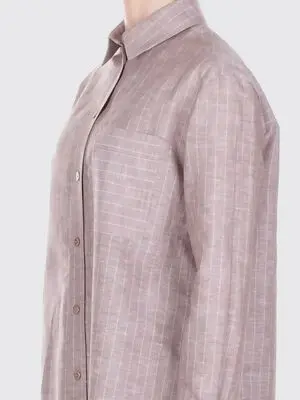 Max Mara Studio Striped Button-up Shirt