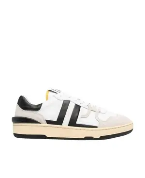 LANVIN Logo-lacing Casual Sneakers - White