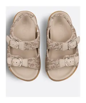 Dior Jacquard Baby Sandals