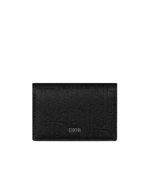 Dior Business Card Holder - Black
