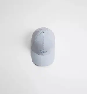 Dior Striped Baseball Cap