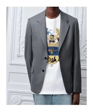 Dior Jacket With Embroidery