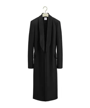 Dior Long-sleeved Coat - Black