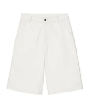 Carhartt Work In Progress Mercer Stripe Single Knee Short - Graphite/wax (bleach)